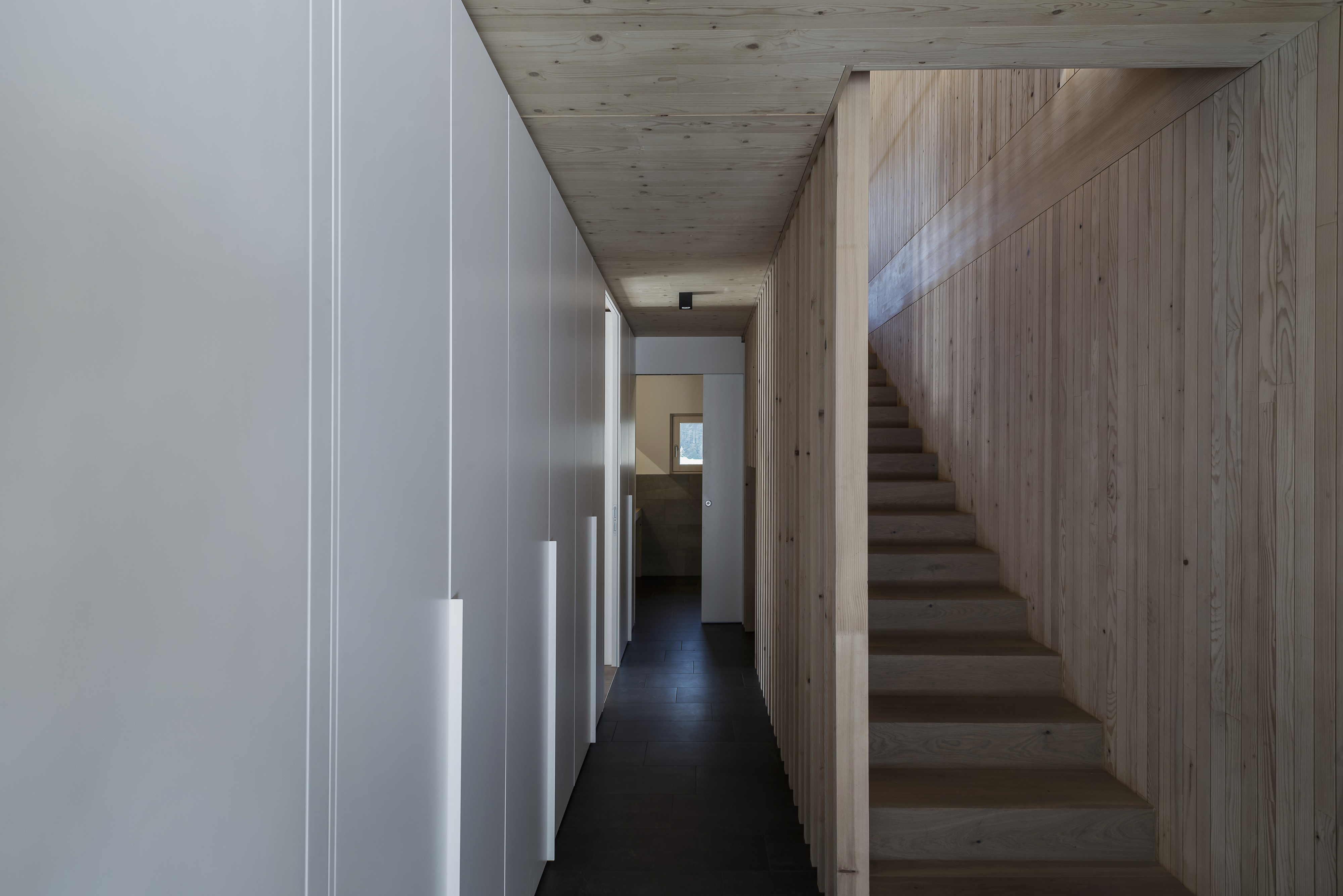 House made of untreated wood in the province of Trento • LignoAlp