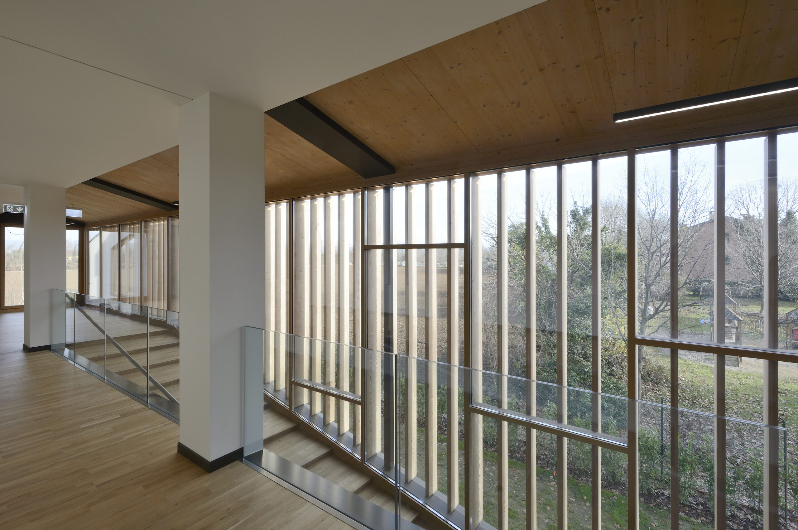 Multi-purpose wooden building in the province of Bergamo • LignoAlp